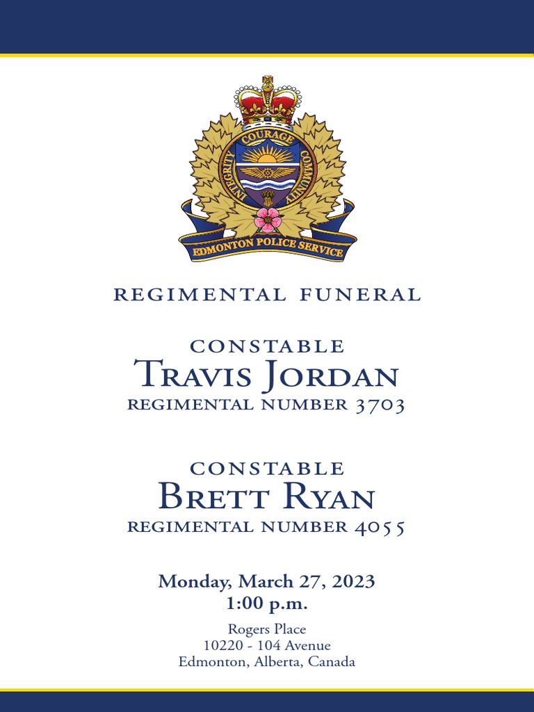 Funeral Program For EPS Officers | PDF | Social Science