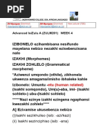 Izenzukuthi | PDF | Languages Of Africa | Bantu