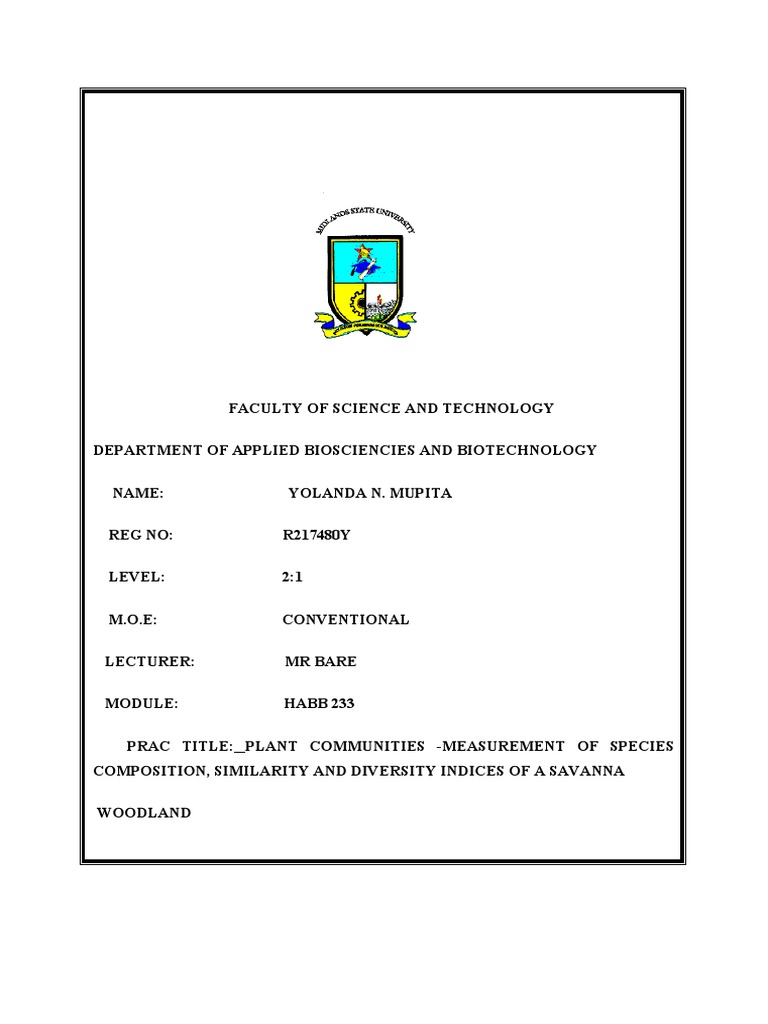 Ecology Write Up | Download Free PDF | Savanna | Herbivore