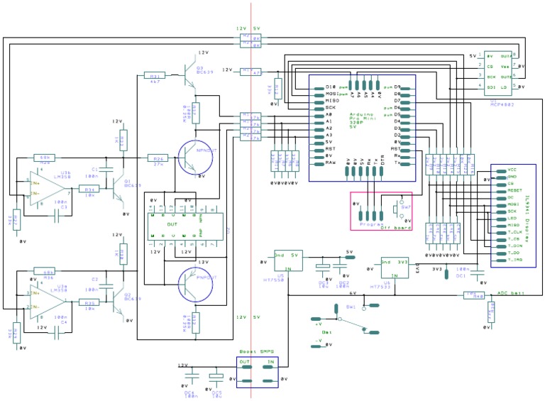 Curve Tracer Schematic PDF | PDF Curve Tracer Schematic PDF | PDF