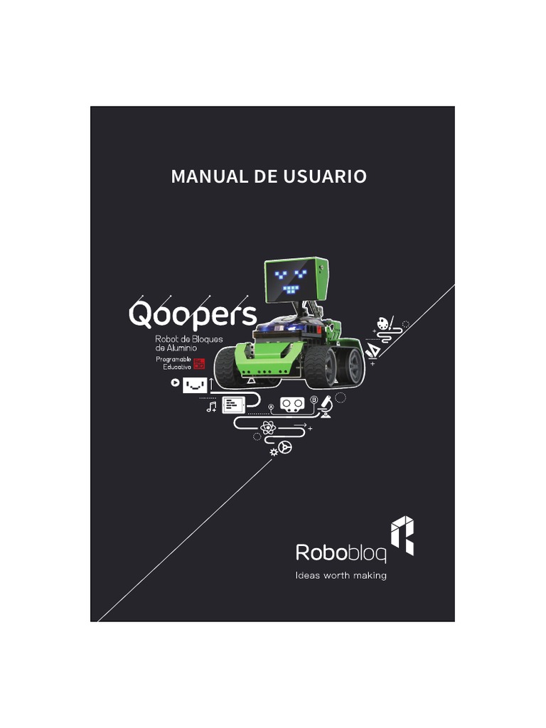 Manual Qoopers V02 SECUNDARIA | PDF | Arduino | Archivo de computadora