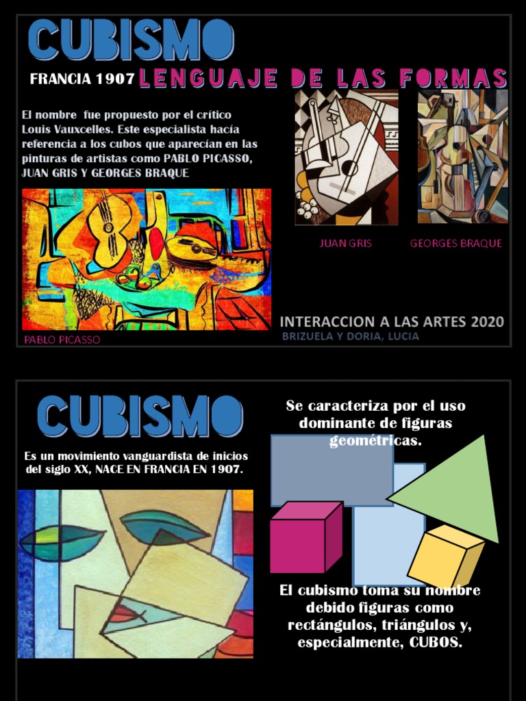 Historia y características del cubismo | PDF | Cubismo | Pablo Picasso