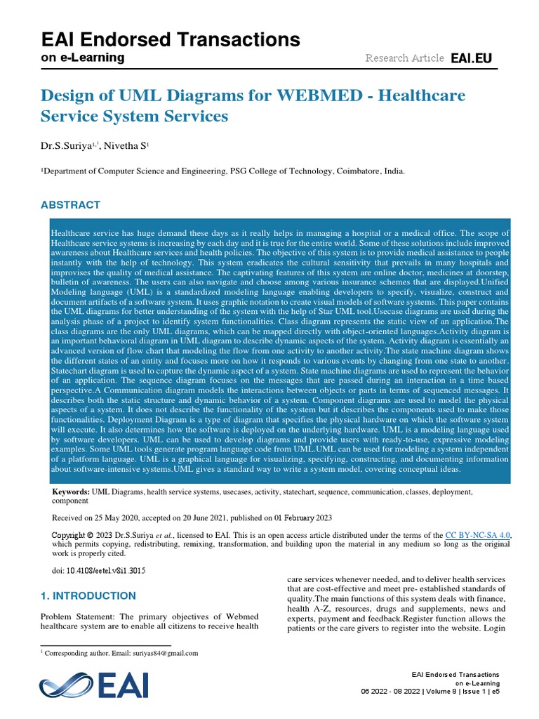 Design of UML Diagrams For WEBMED - Healthcare Ser PDF | PDF | Class ... Design of UML Diagrams For WEBMED - Healthcare Ser PDF | PDF | Class ...