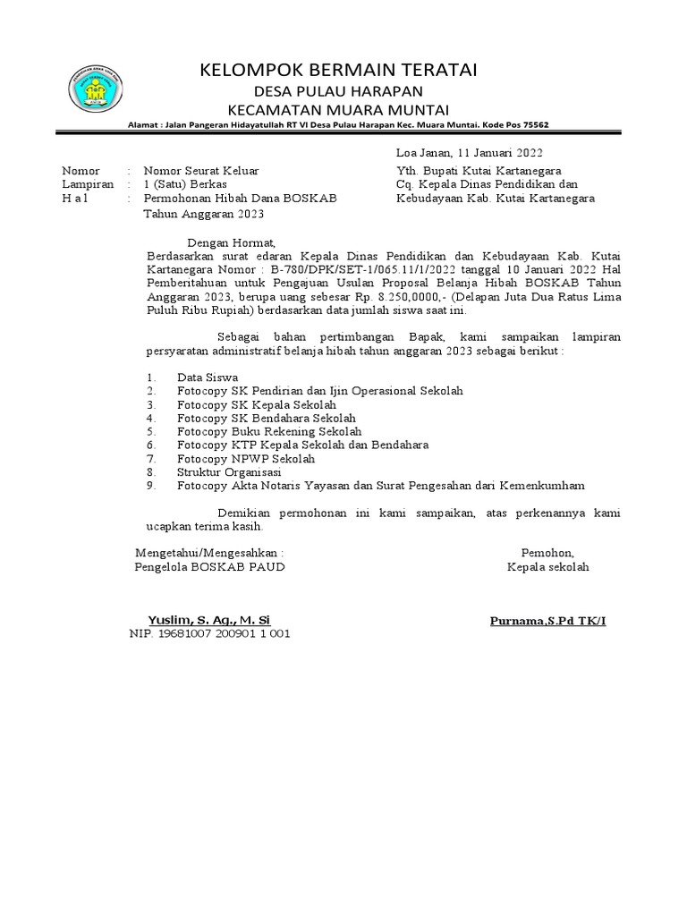 Proposal Hibah | PDF