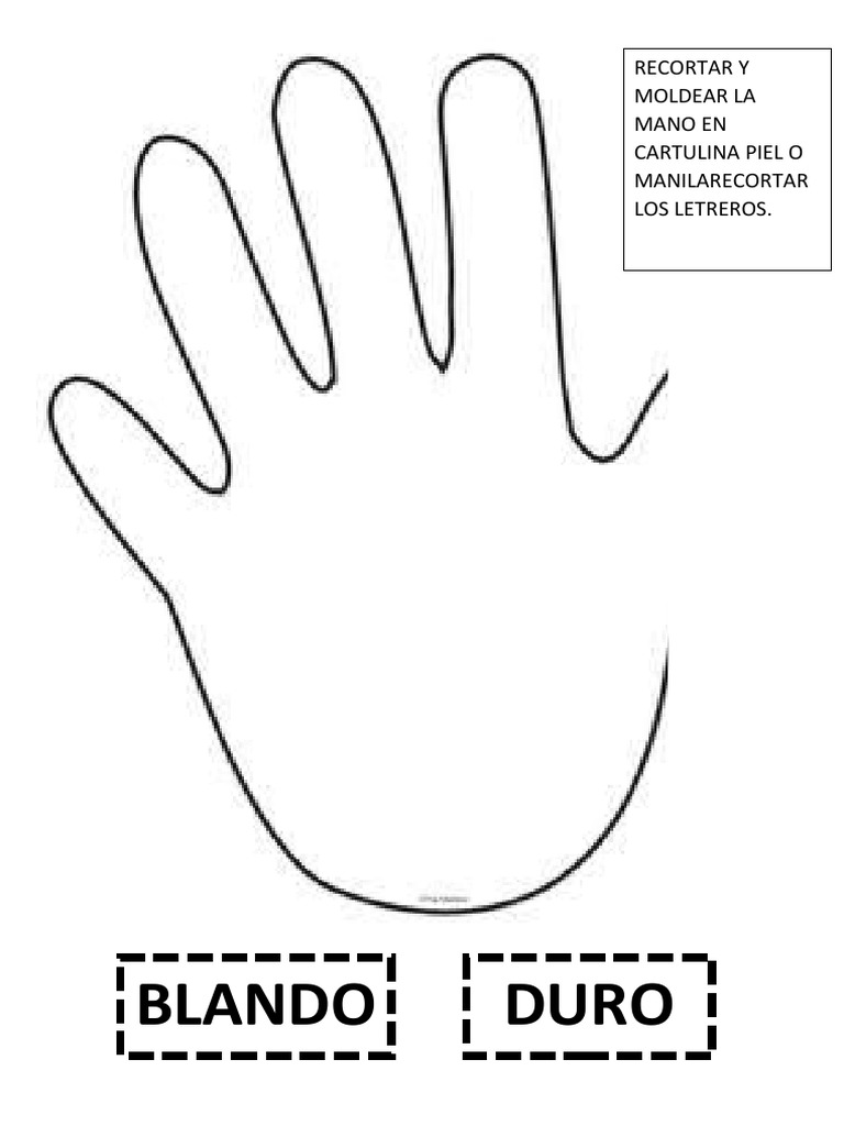 Molde Mano Blando - Duro | PDF