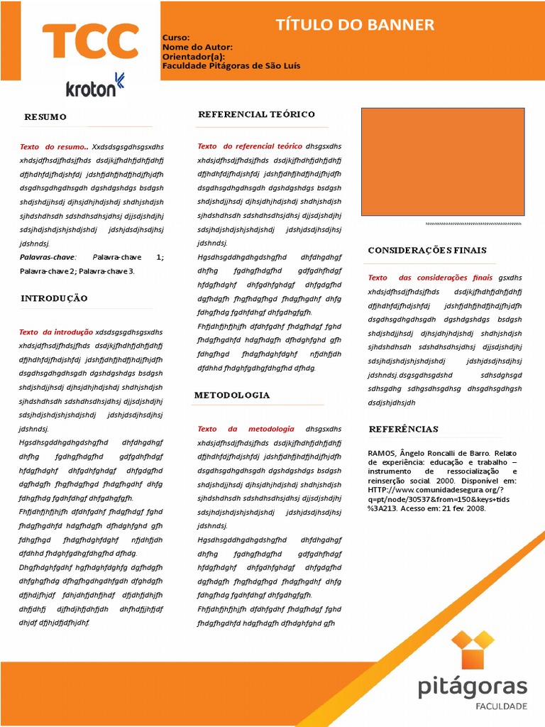 Modelo Banner TCC | PDF