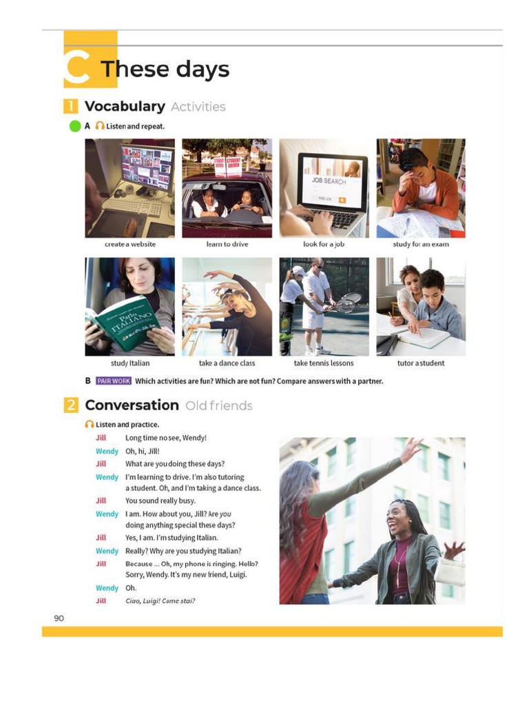 Unit 9 Lesson C Student Book Workbook | PDF