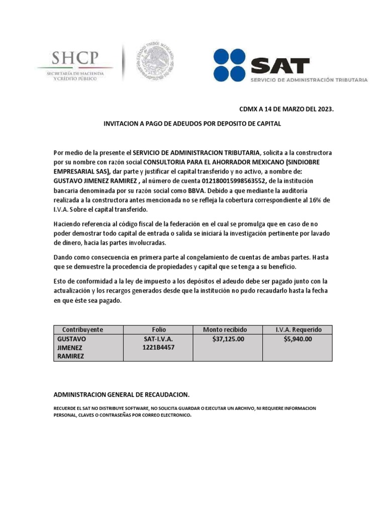 Carta Informativa | PDF