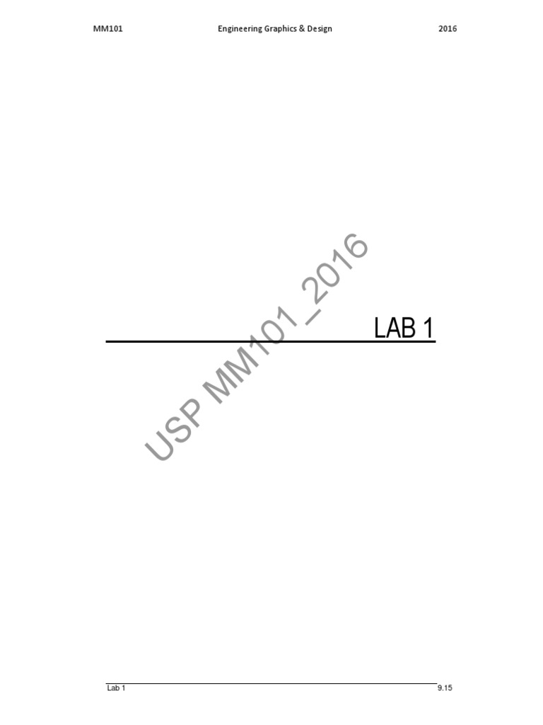 Lab 1 | PDF | Page Layout | Button (Computing)