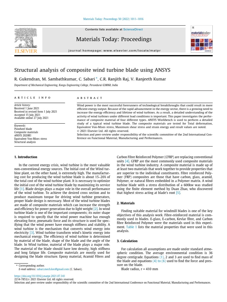 Structure Analysis | PDF | Composite Material | Deformation (Engineering)