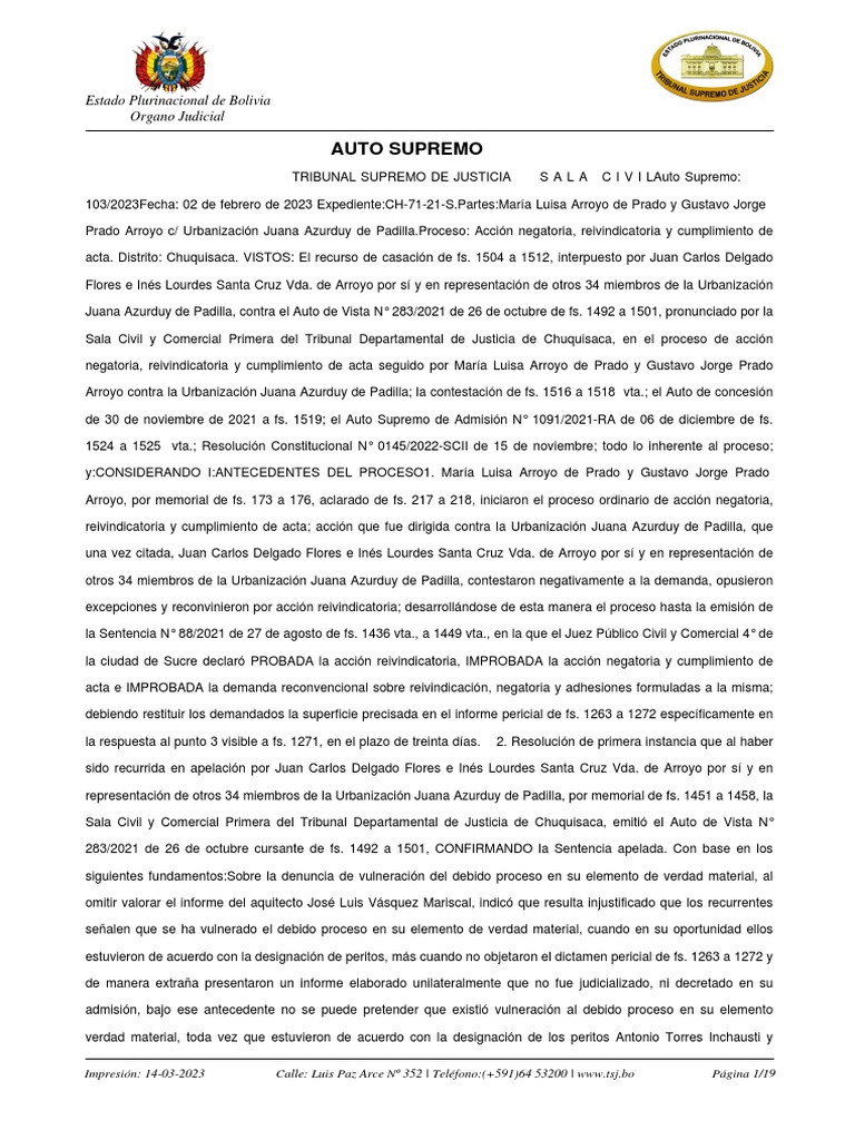 Asr 103-2023 | PDF | Propiedad | Evidencia (ley)