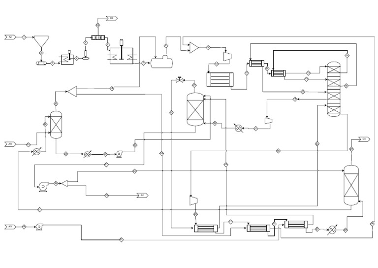 PFD H2SO4.drawio | PDF | Chess