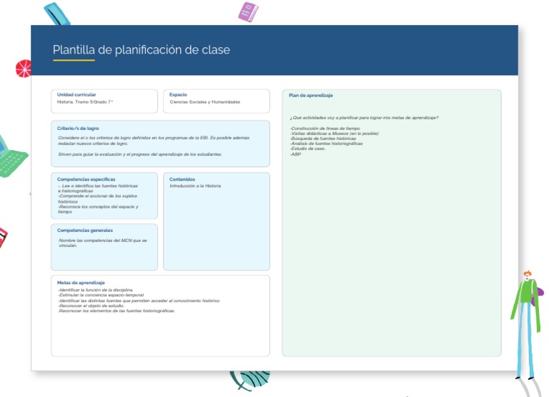 Plantilla - de - Planificación de Clase | PDF