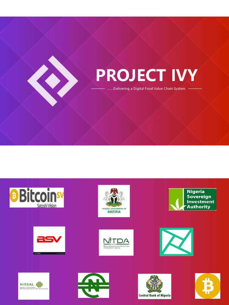 Project IVY Presentation - NITDA | PDF