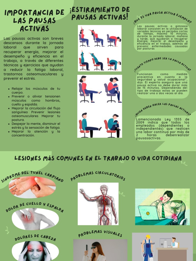 Evidencia GA2-230101507-AA4-EV01. Folleto de Lesiones Más Comunes en El Trabajo o Vida Cotidiana ...