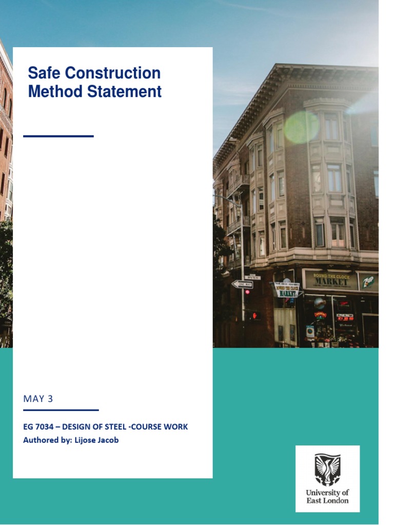 Construction Method Statement | PDF | Personal Protective Equipment ...