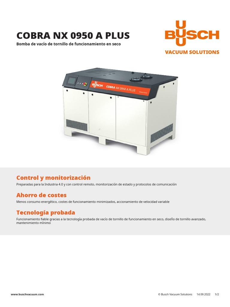 Product Leaflet COBRA NX 0950 A PLUS - Global ES4 | PDF