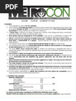 Zumba Dance Competition Mechanics | PDF