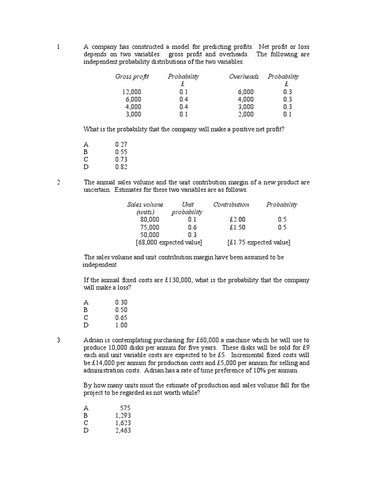 Sample OTs | PDF | Dividend | Stocks