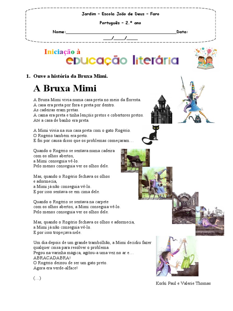 A Bruxa Mimi | PDF | Gatos