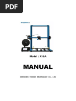 Artillery Sidewinder X4 Plus 3D Printer User Manual | PDF | Manufactured Goods