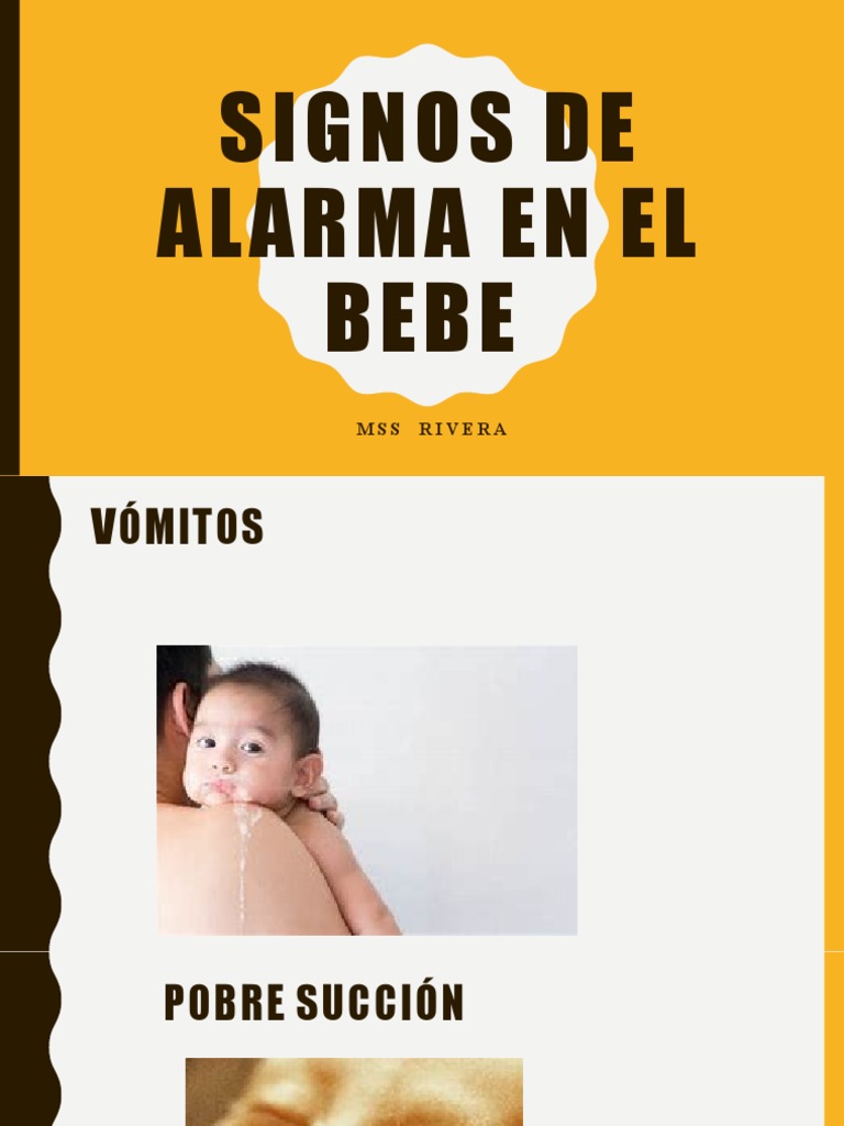 Signos de Alarma en Bebés y Embarazo | PDF