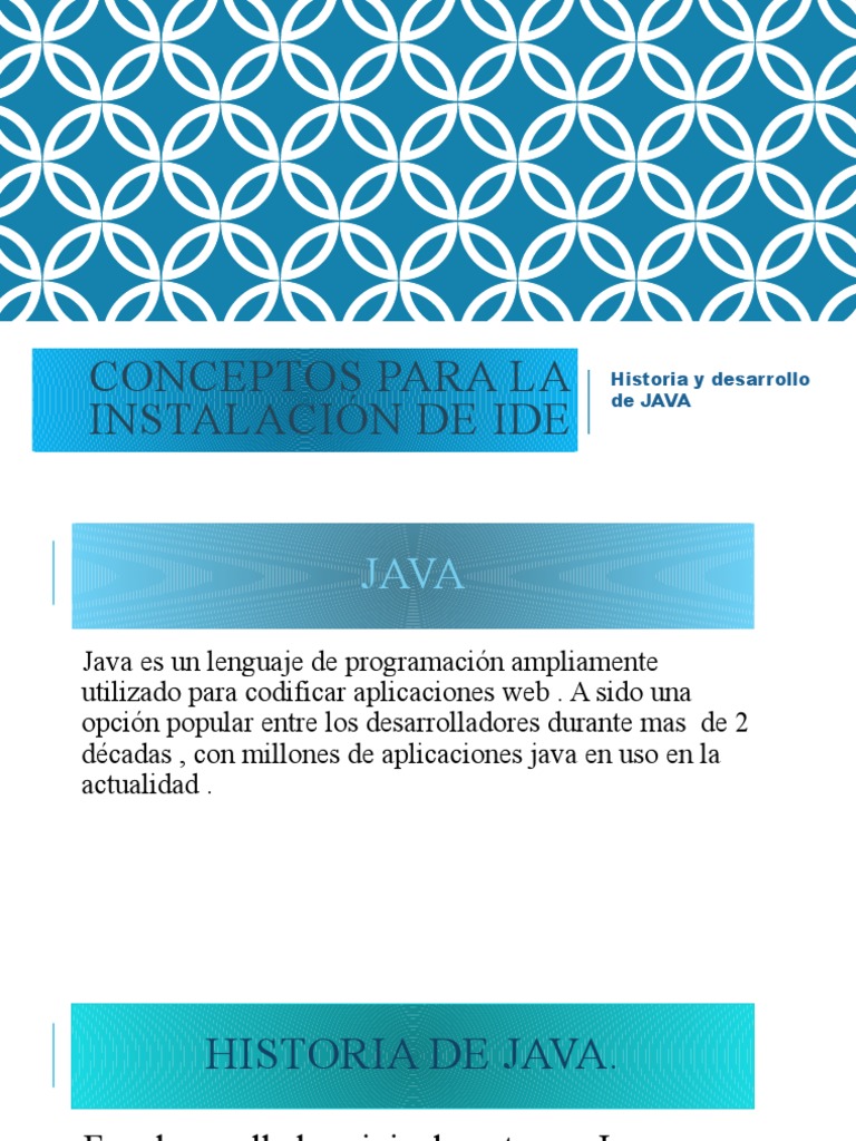 Historia y Desarrollo de Java | PDF | Java (lenguaje de programación) | Java (plataforma de ...