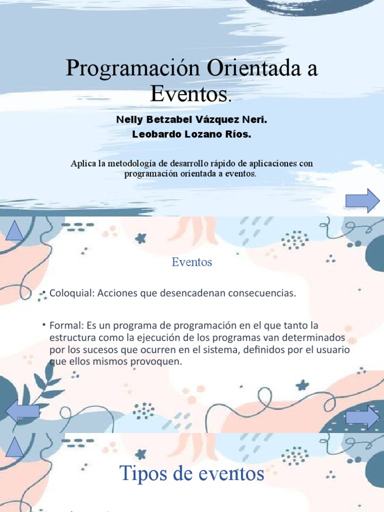 Programación Orientada A Eventos | PDF