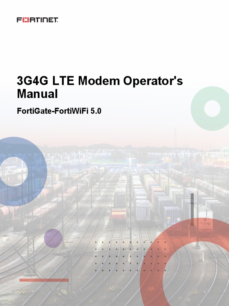 FortiGate-FortiWiFi-5.0-3G4G LTE Modem Operator's Manual PDF | PDF ...