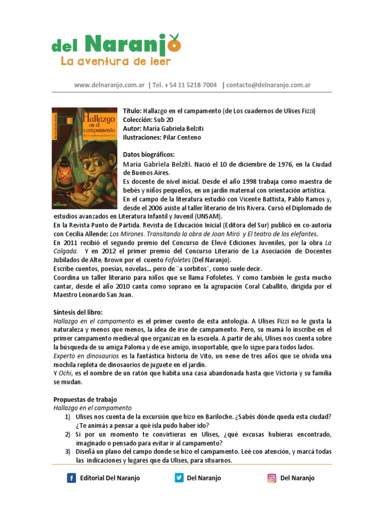 Hallazgo en el Campamento Coral | PDF | Ficción general
