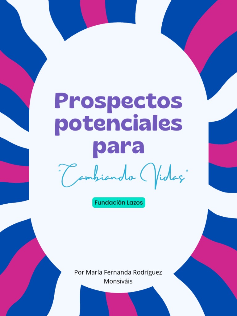 Prospectos CAMBIANDO VIDAS | PDF | Toma de decisiones | México