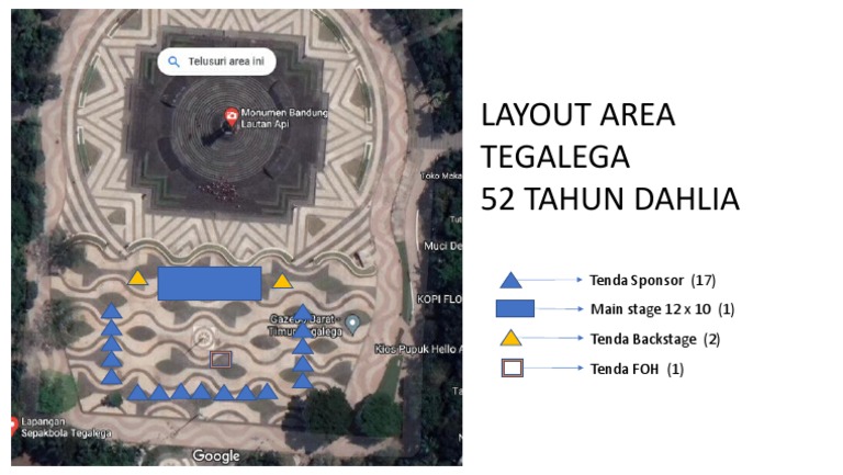 Layout Tegalega | PDF