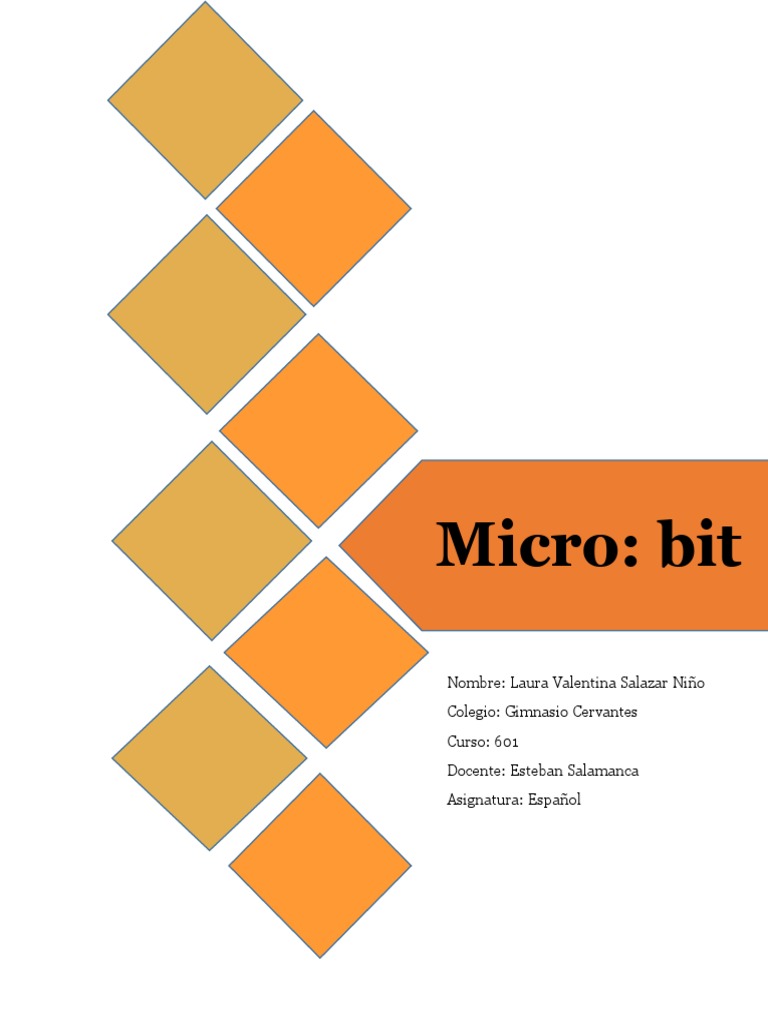 Cómo programar una araña para salir de un laberinto usando Micro:bit | PDF | Lenguaje de ...