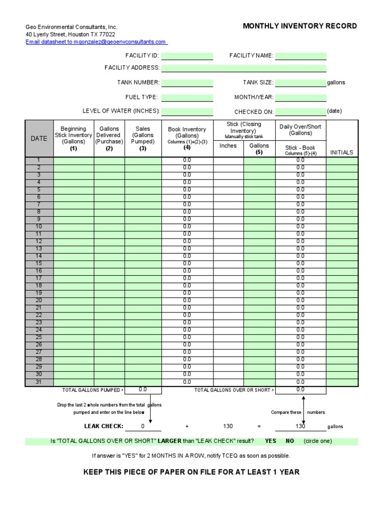 GEO SIR Template Revised | PDF