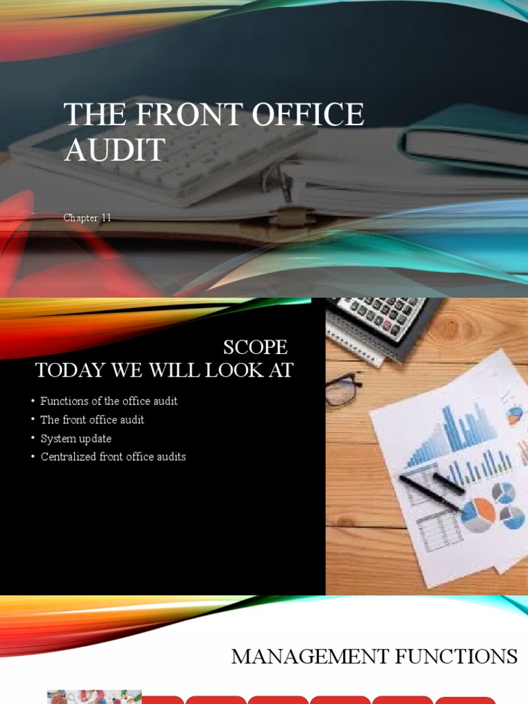 The Front Office Audit | PDF | Credit Card | Audit