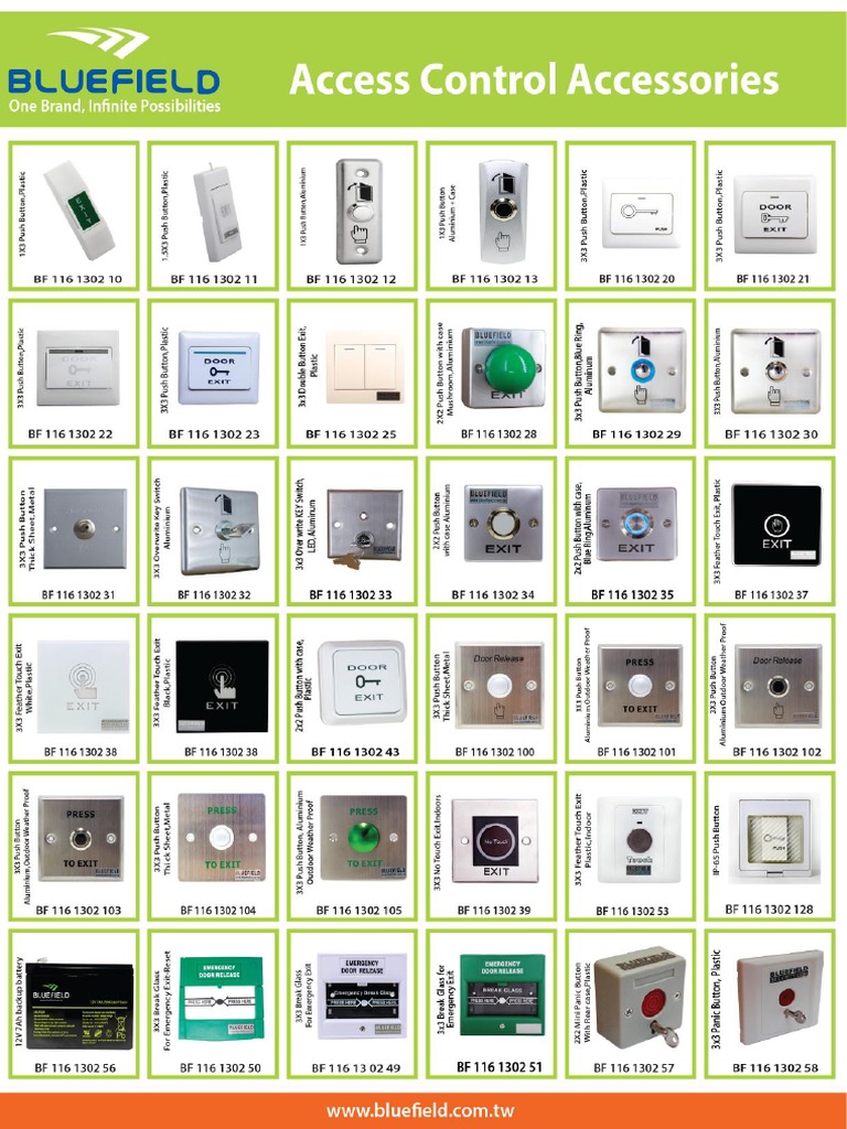 Bluefield Access Control 2017 New Catalogue | PDF