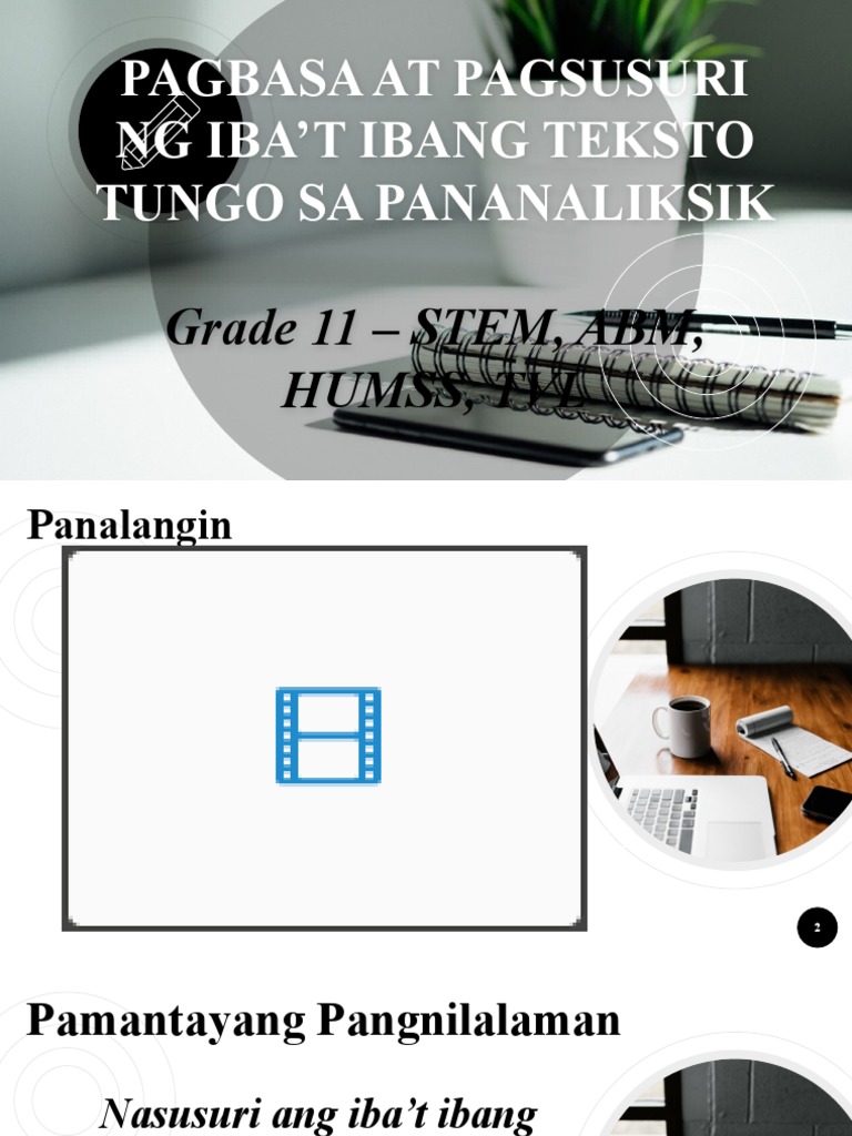 Pagbasa Quarter 3 Week 3 Day 2 | PDF