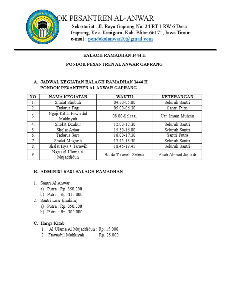 Balagh Ramadhan 1444 H | PDF | Agama & Spiritualitas
