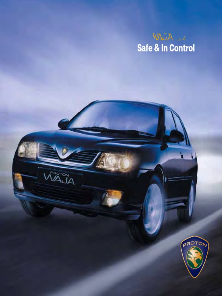Proton Waja 2000 MYhh | PDF | Car Manufacturers | Vehicle Technology