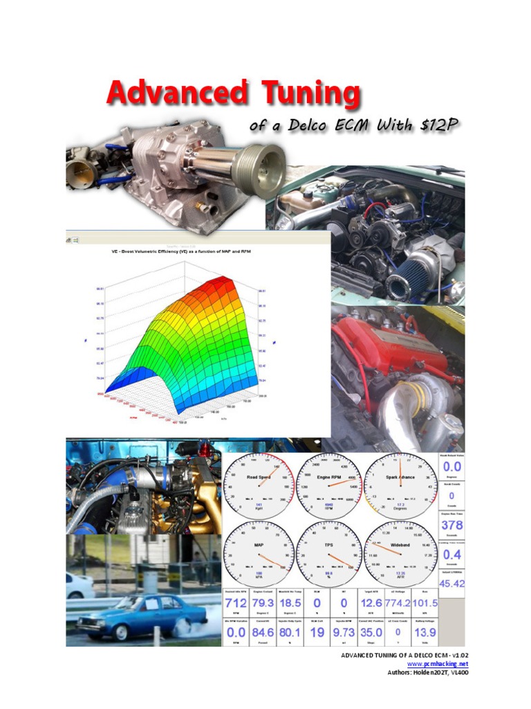 Advanced Delco ECM Tuning Guide | PDF | Manufactured Goods | Vehicle Parts