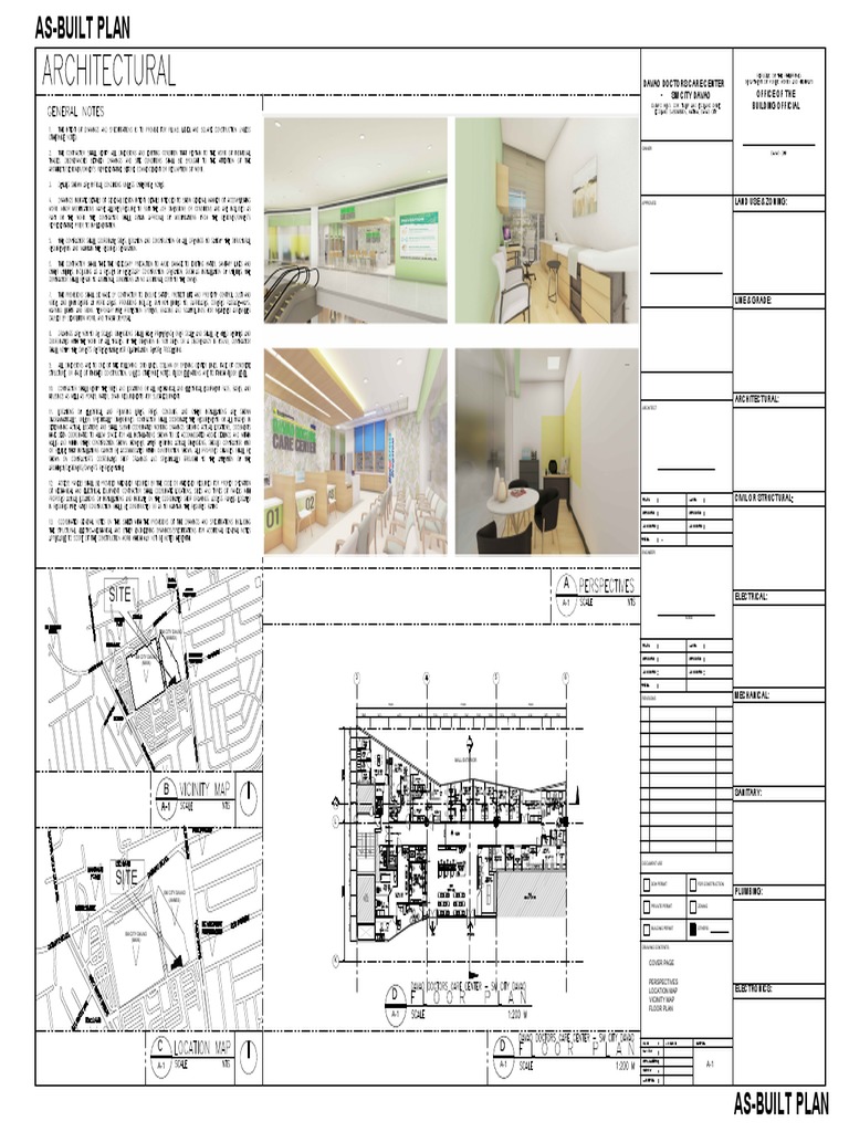 PCC ECOLAND AS-BUILT PLANS (Occupancy) | PDF | Mains Electricity ...