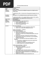 Civic Education in English Example Lesson Plan | PDF | Teachers ...