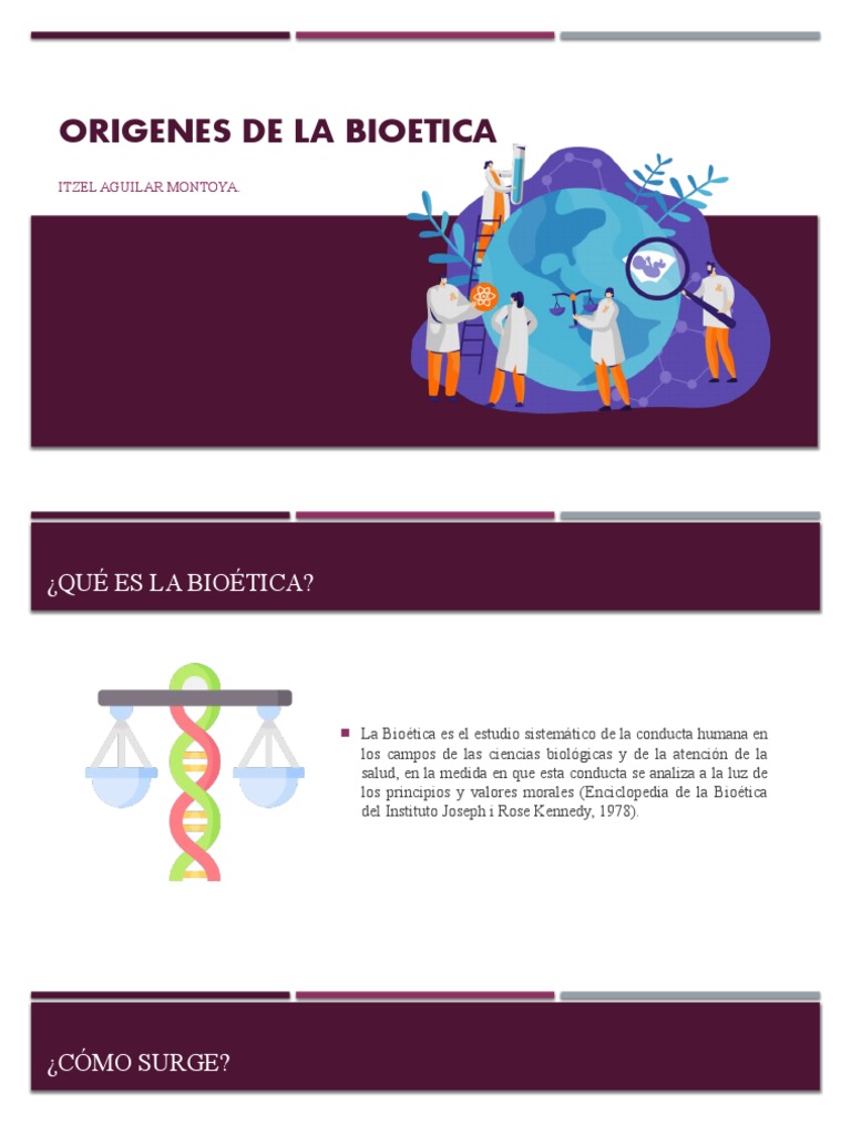 Origenes de La Bioetica | PDF | Bioética | Etica Aplicada Origenes de La Bioetica | PDF | Bioética | Etica Aplicada