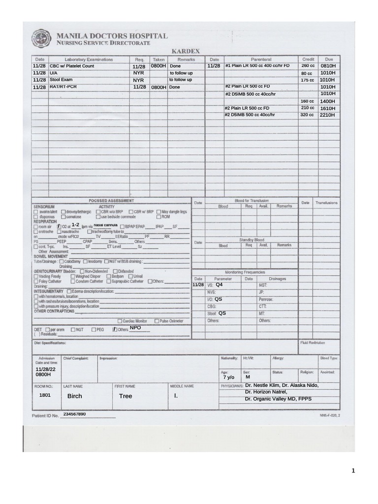 Doctor's Order | PDF