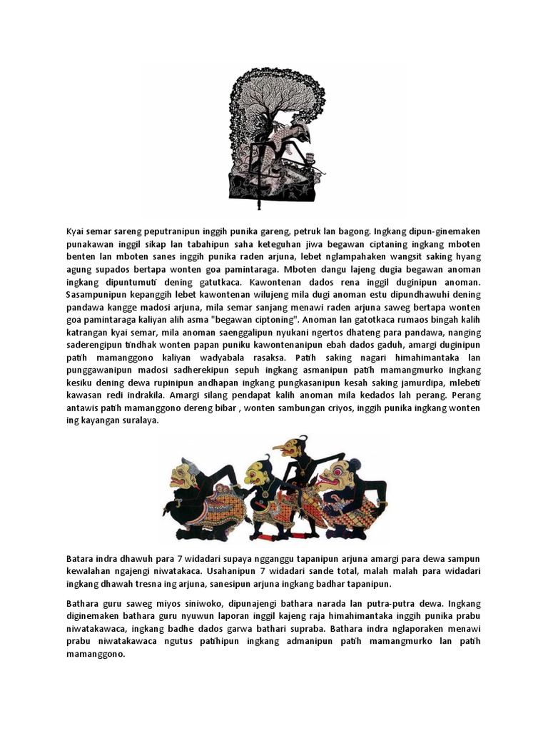 Begawan Ciptaning | PDF