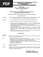 CONTOH SK PANITIA SPMB Tahun Ajaran 2025 2026 | PDF