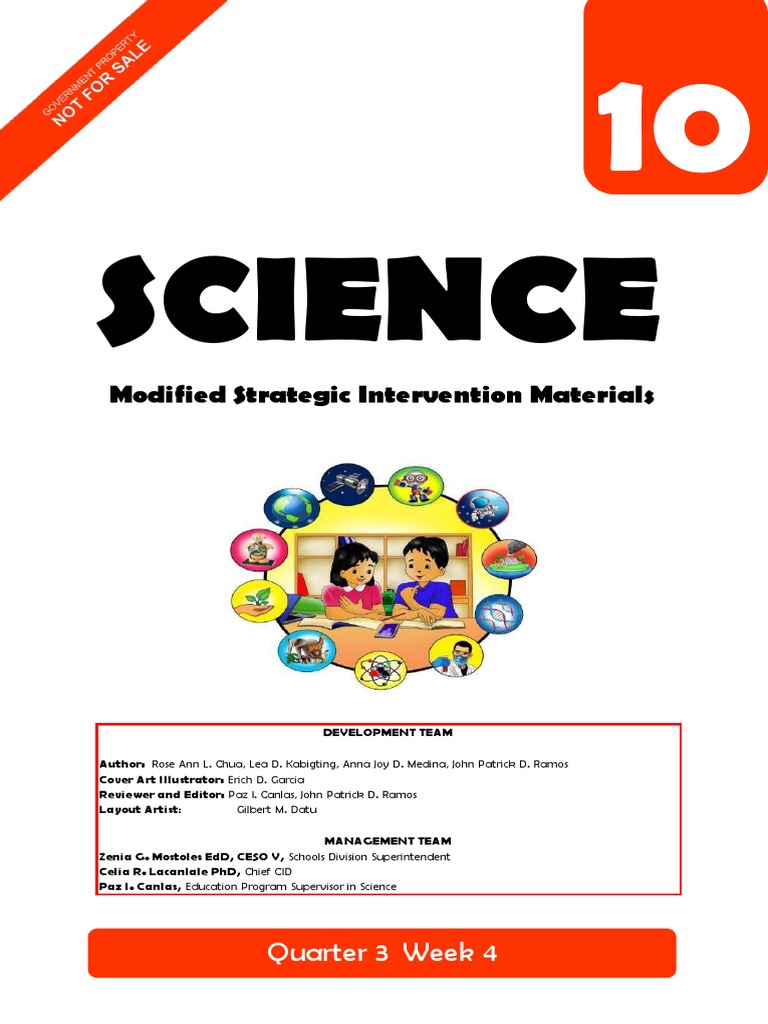 Science-10 Q3 Week-4 Lessons-8-11 27 | PDF | Rna | Translation (Biology)