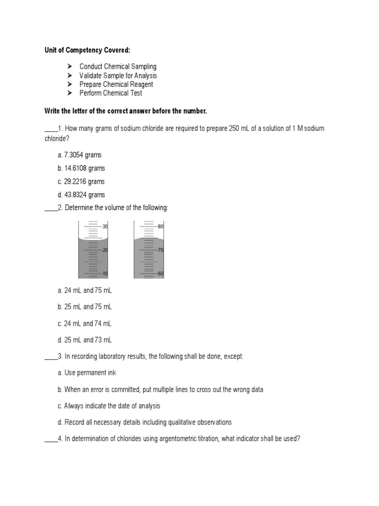 Quantitative Chemical Analysis | PDF | Titration | Chemistry