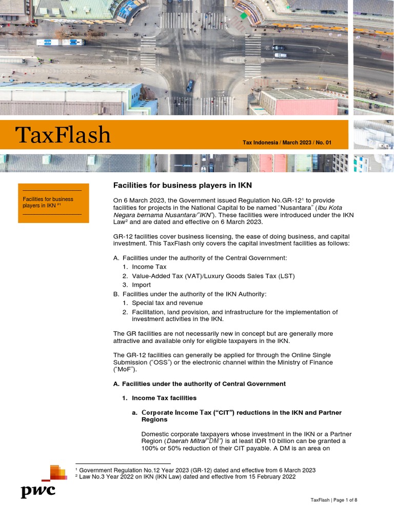Taxflash 2023 01 | PDF | Tax Deduction | Taxes
