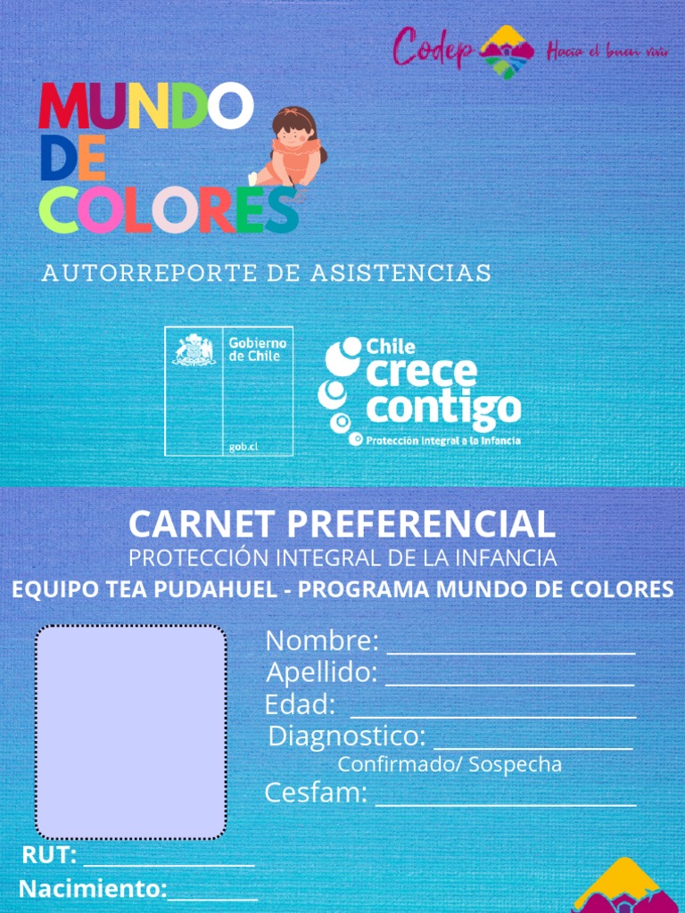 Informe Programa Mundo de Colores | PDF | Infancia | Aprendizaje